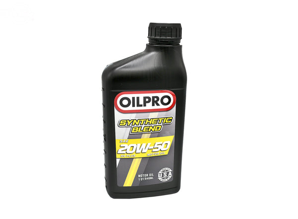 Rotary # 17401 OIL PRO SYNBLEND 20W-50 MOTOR OIL QUART Pack of 6 – mr ...